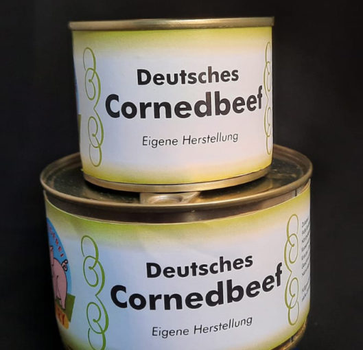 Deutsches Cornedbeef 200g Dose (in Stück) | Metzgerei und Partyservices ...